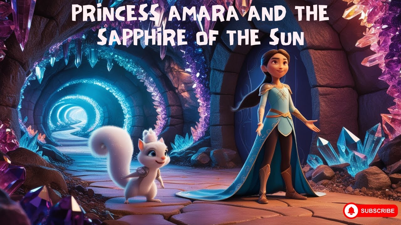 Children's Princess Story | Princess Amara and the Sapphire of the Sun ...