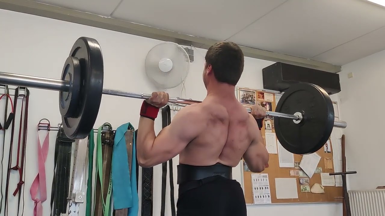 70KG X8 OHP deadstop PR! - YouTube