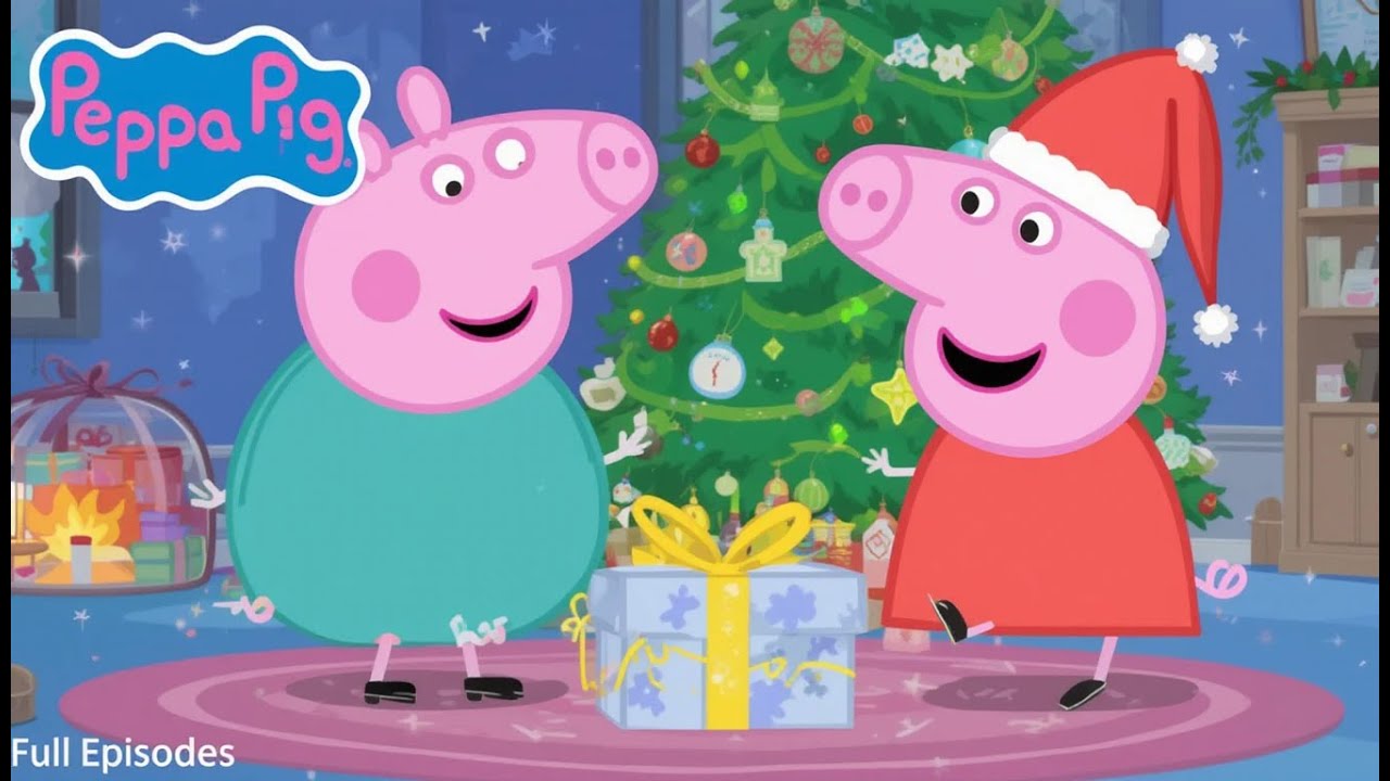 peppa and george Christmas Present 🎁 Peppa Pig Official Full Episodes ...