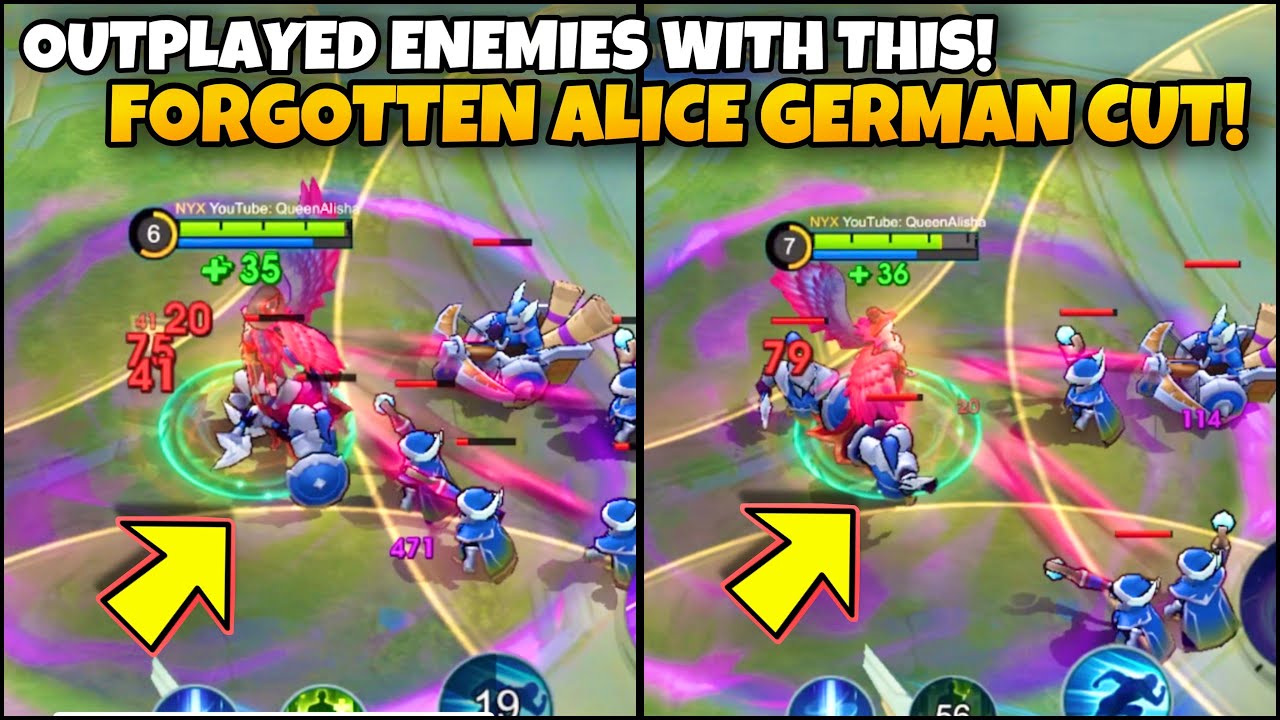 ALICE GERMAN CUT IS BACK! 🔥 | OUTPLAYED ENEMIES WITH THIS STRATEGY! 😈 ...
