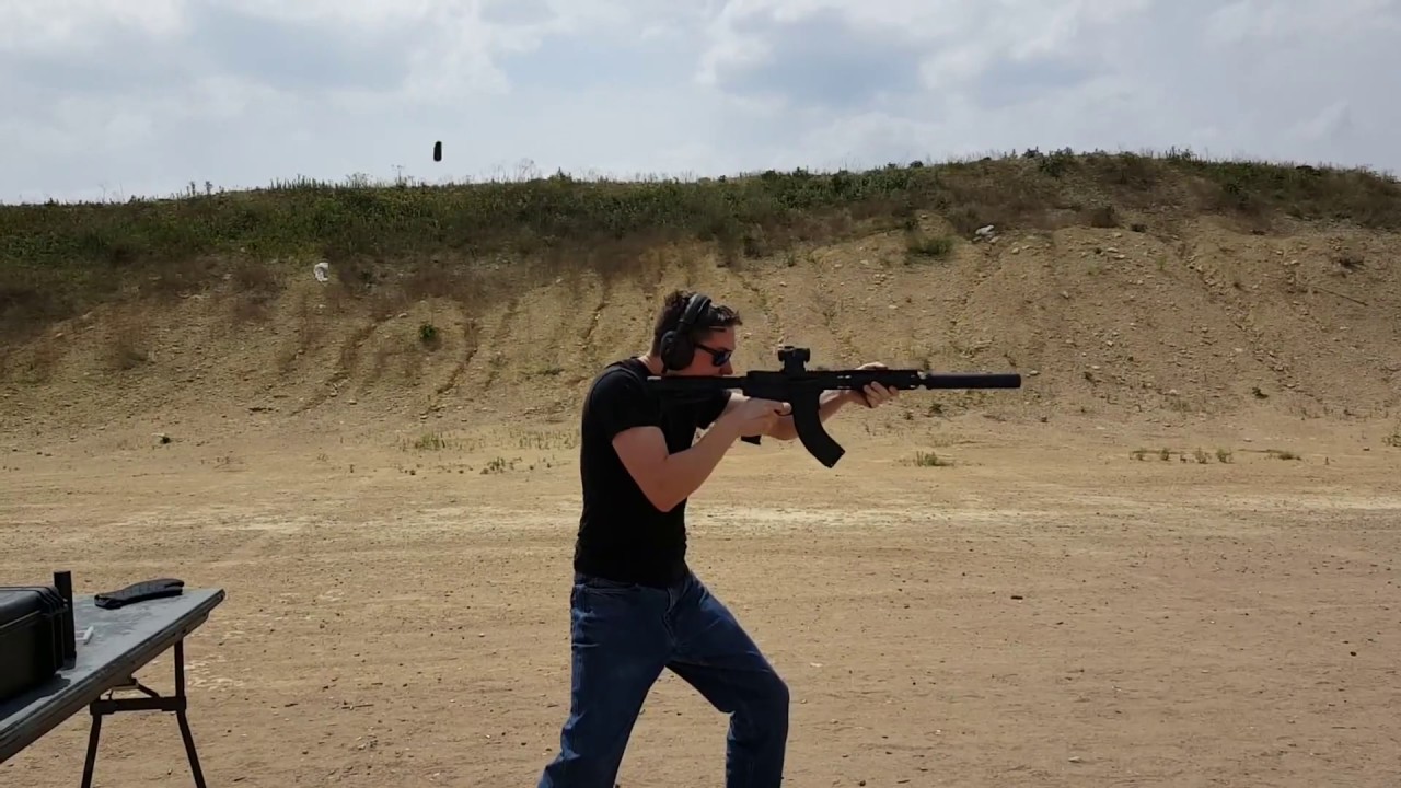 SilencerCo SpecWar 762 7.62x39 AR-15 - YouTube
