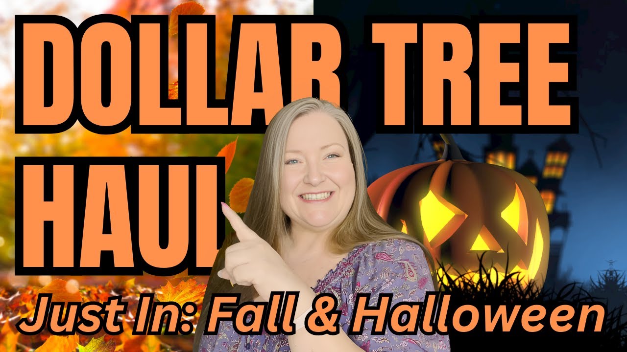 Dollar Tree Haul Just In Fall & Halloween Decor Hitting Stores NOW ...