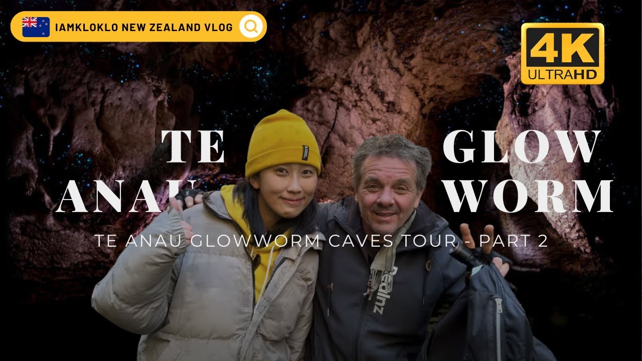 Lake Te Anau & Te Anau Glowworm Caves Tour - Part 2 Te Anau Glowworm Caves - YouTube