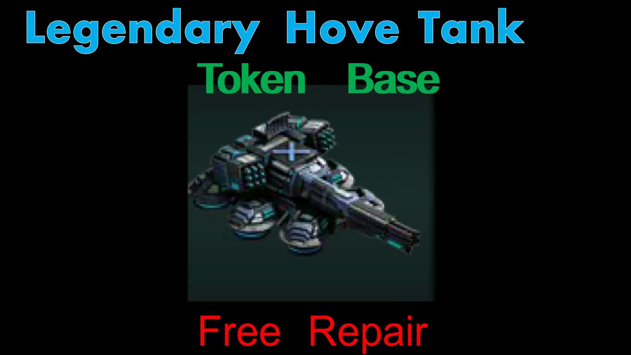 War Commander Legendary Hover tank , Token base - YouTube