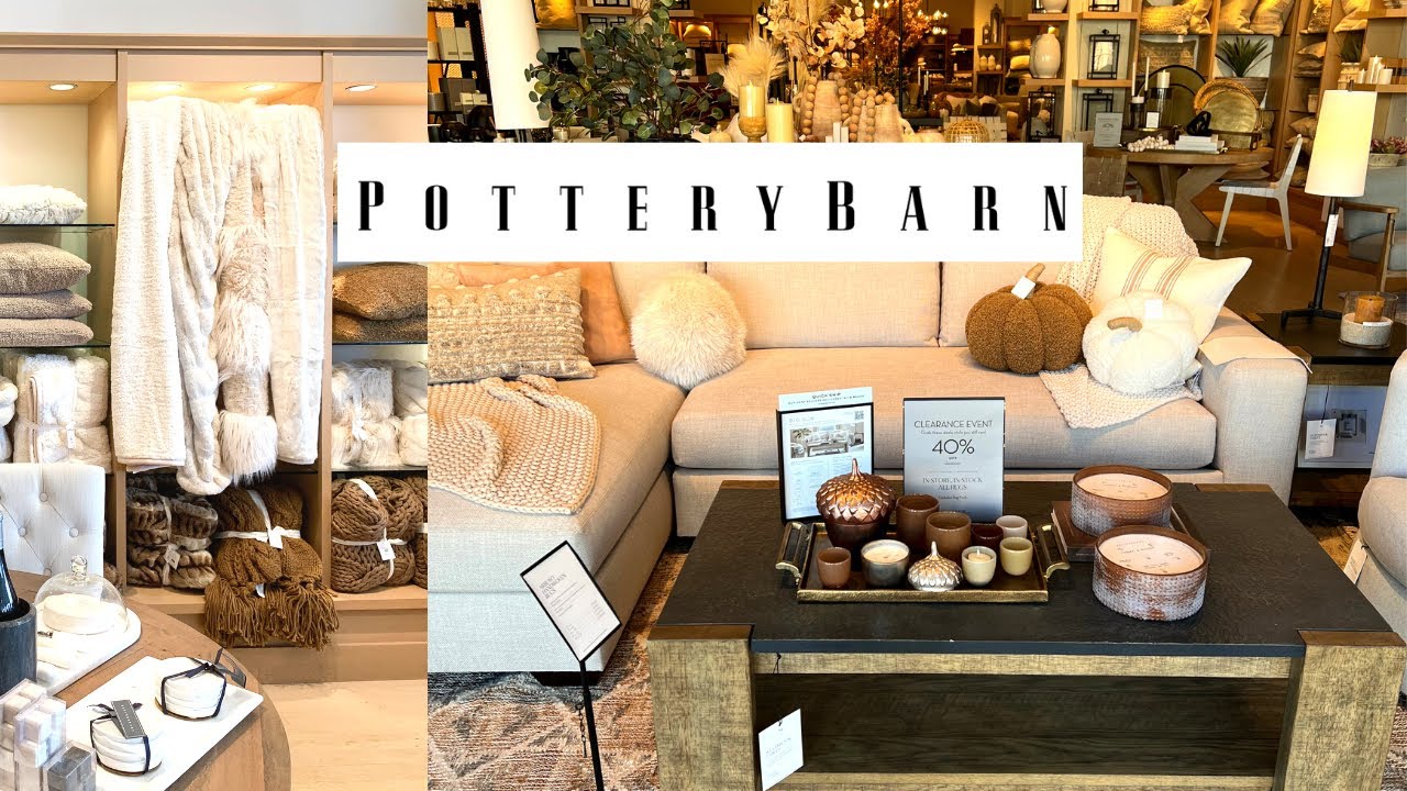 SHOP WITH ME | POTTERY BARN HOME DECOR 2022 - YouTube