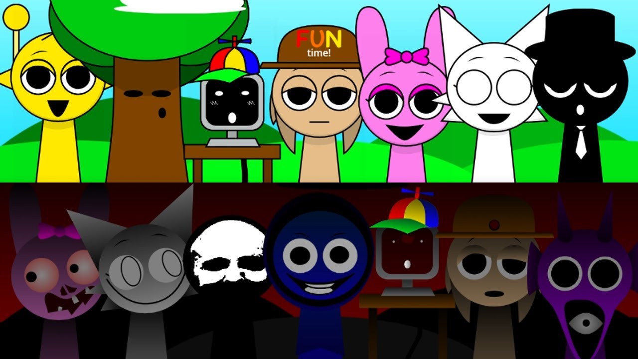 Sprunki SWAPPED Characters 29 💖 A very good Swap with smooth animations ...