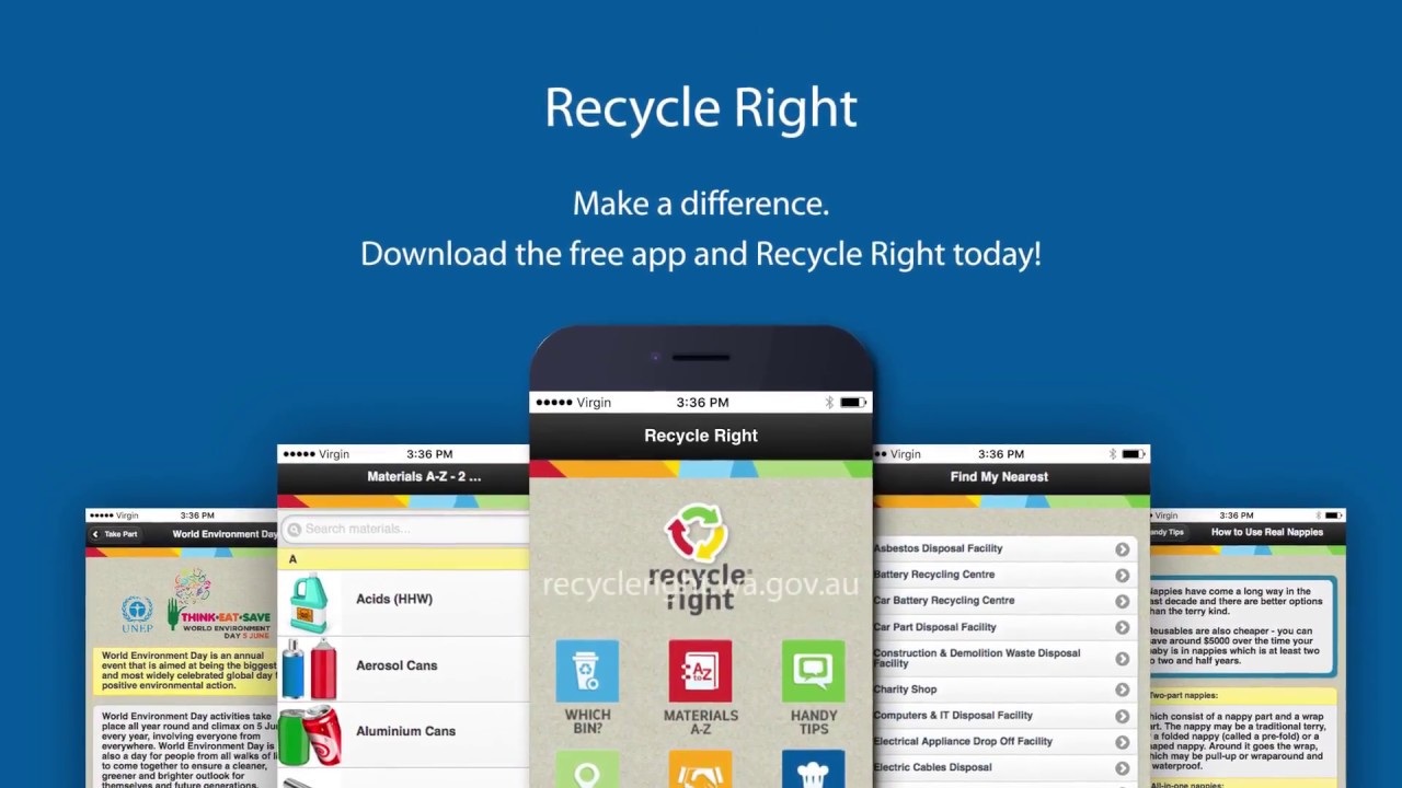 Recycle Right App Promo - YouTube