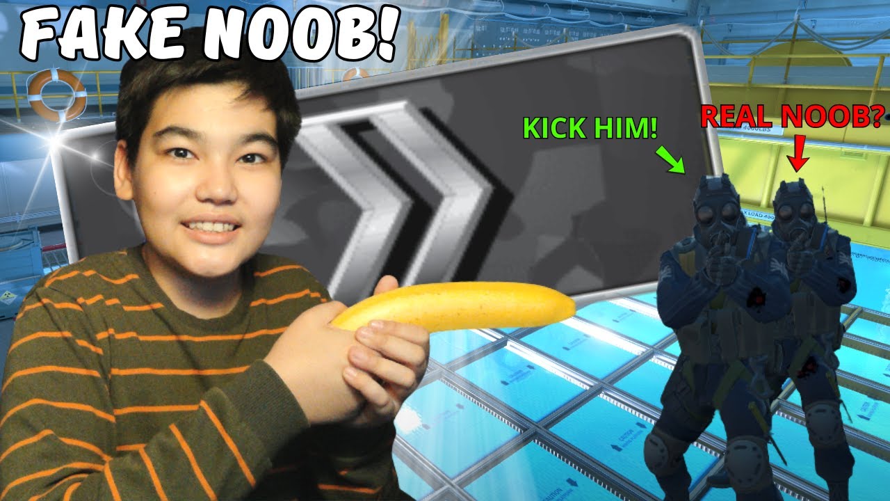 I pretended to be a NOOB in CS2 - YouTube