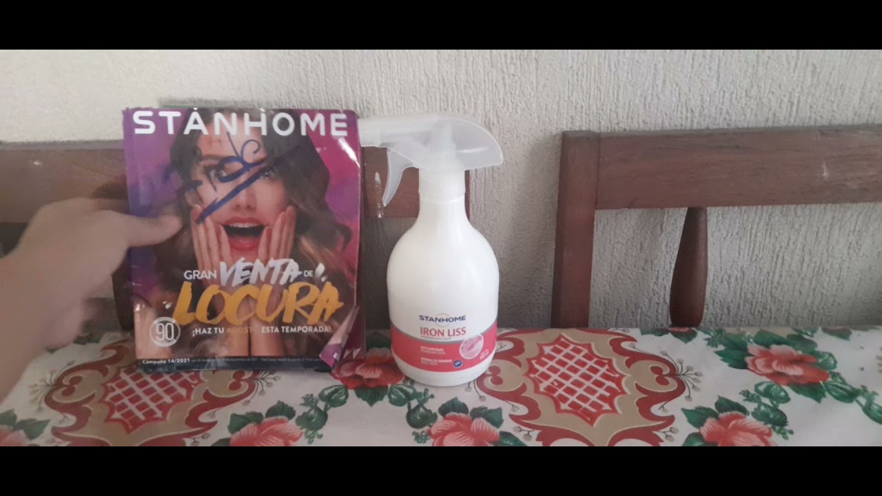 Reseña iron liss de stanhome - YouTube