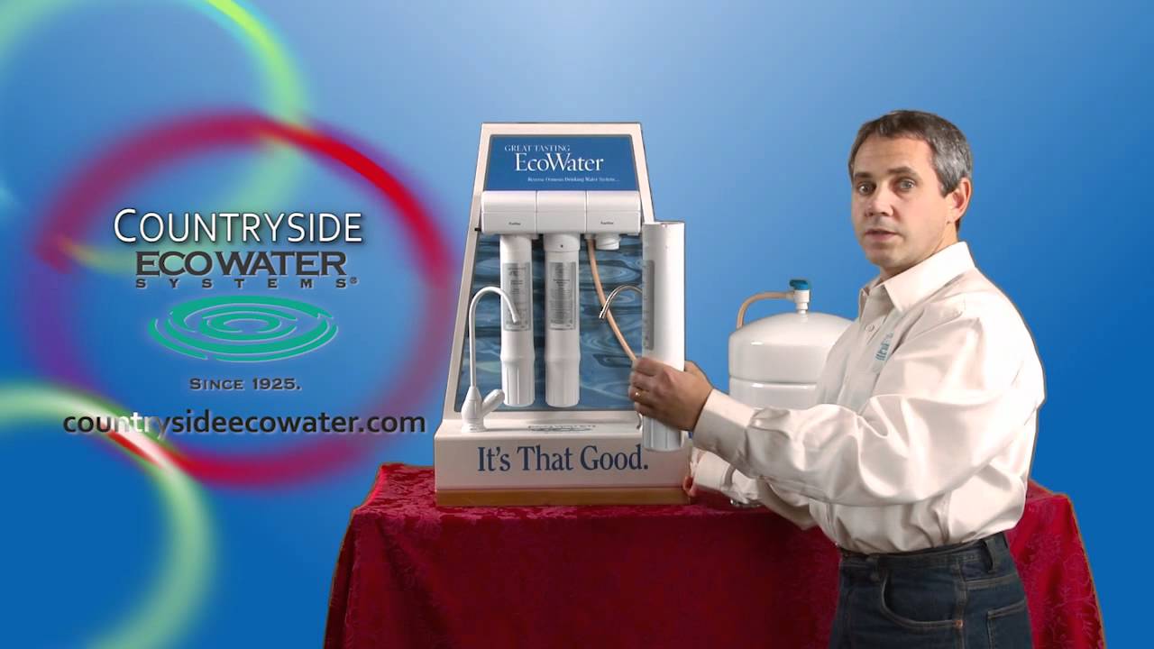 Ray from Countryside EcoWater Shows the Reverse Osmosis System - YouTube