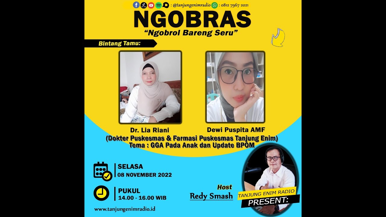 NGOBRAS Bersama Dr.Lia Riani & Dewi Puspita AMF (Dokter Puskesmas ...