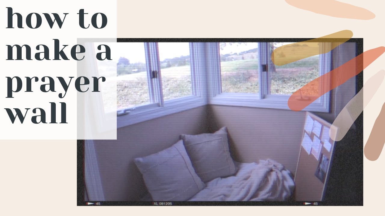 how to make a prayer wall (& why you should!) - YouTube