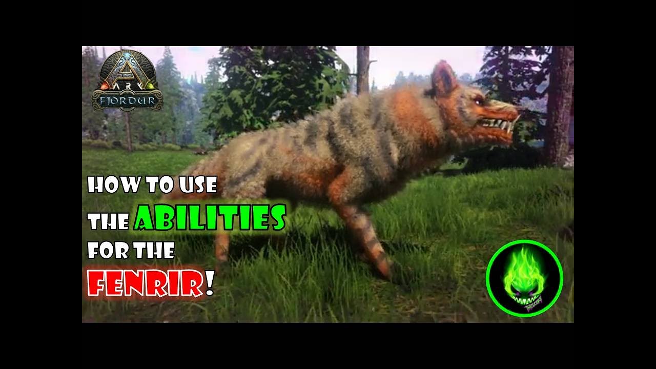 Ark Fjordur - How To Use The FENRIR Abilities! - YouTube