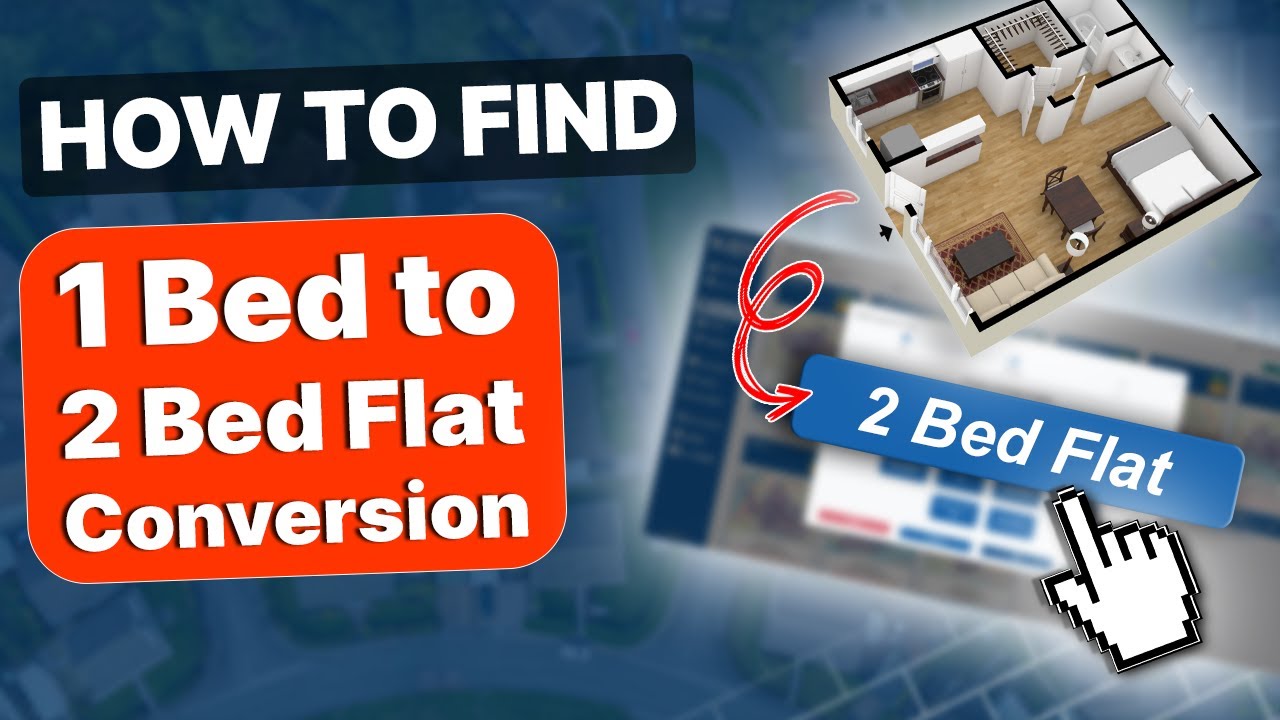 🏢 How To Find 1 to 2 Bed Flat Conversion | Property Filter - YouTube