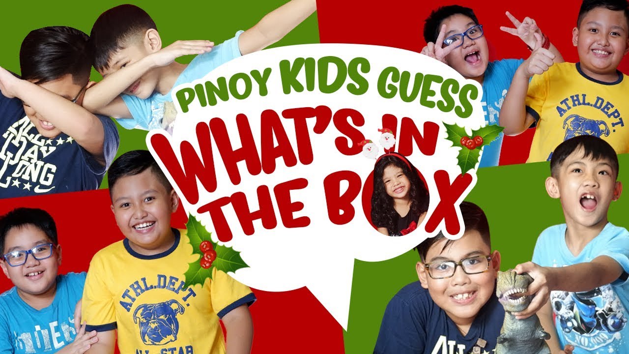 Pinoy Kids Guess What's In The Box (S01E08) - YouTube