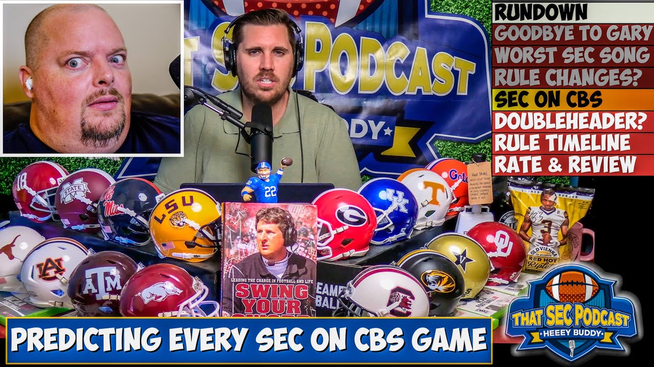 Predicting Every SEC on CBS Game of the Week for 2023 - YouTube