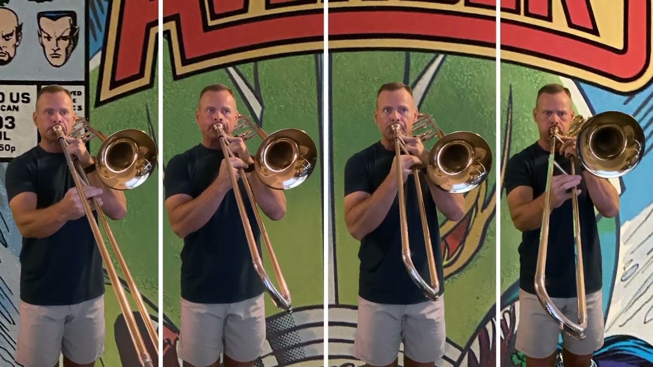 Avengers Main Theme - Trombone Cover - YouTube