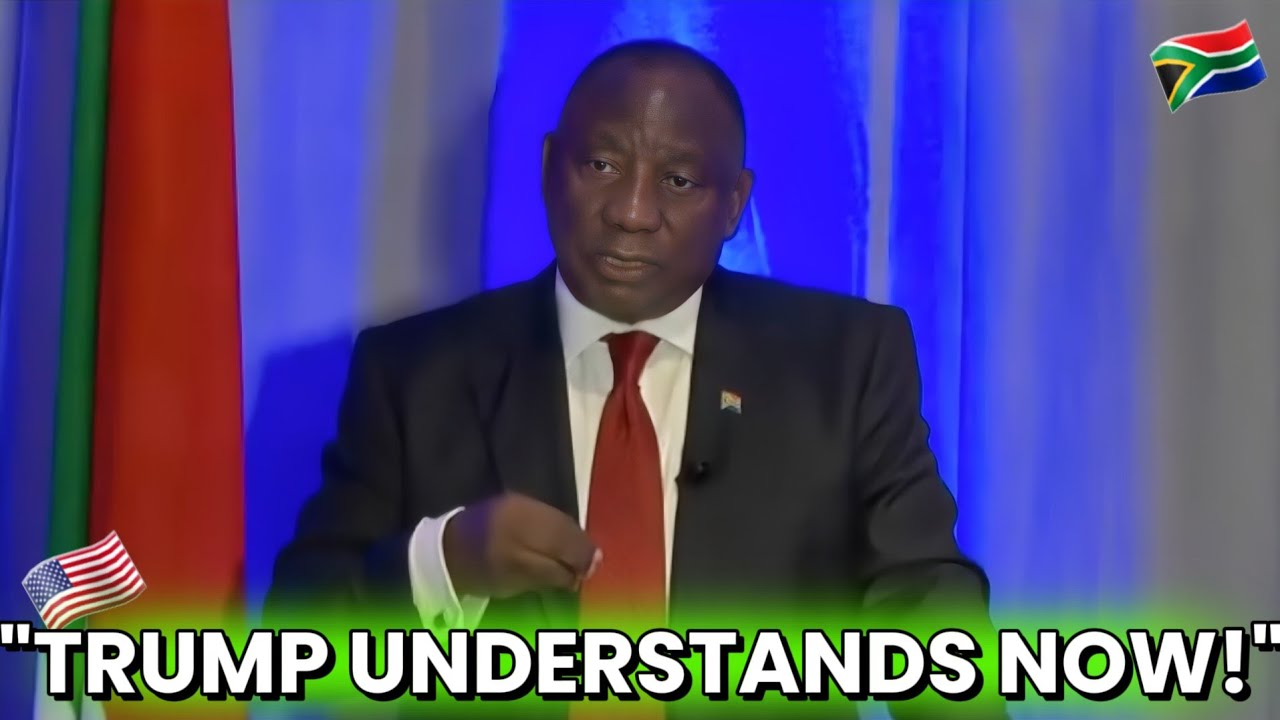Cyril Ramaphosa SPEAKS OUT After Heated ARGUMENT With Donald TRUMP In ...