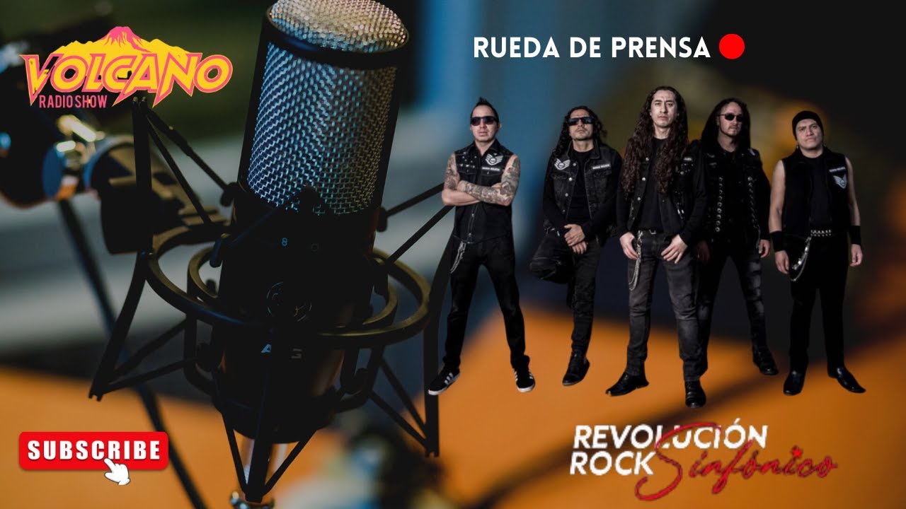 Rueda de Prensa REVOLUCION ROCK SINFÓNICO: BASCA, DAMA SOLITARIA, AZTRA ...