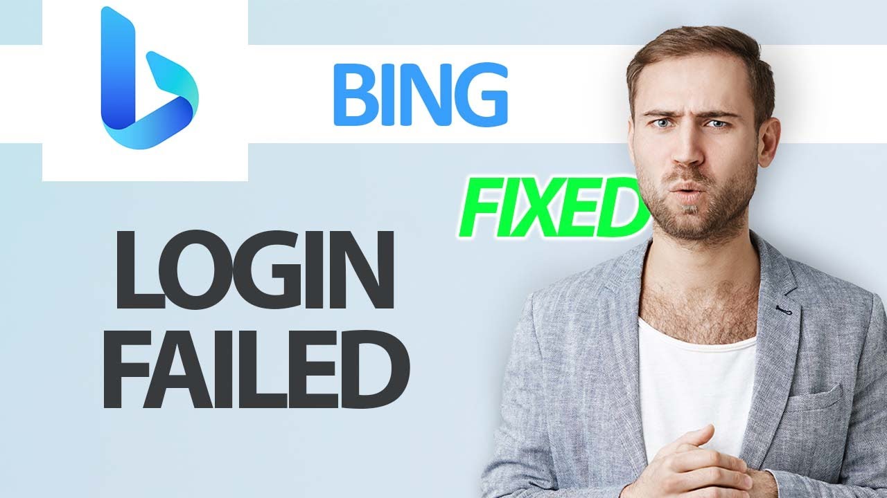 How To Fix Bing App Login Failed | Step By Step - YouTube