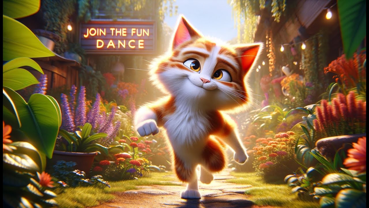 nursery rhymes | Ginger Cat Dance | 3D Animation - YouTube