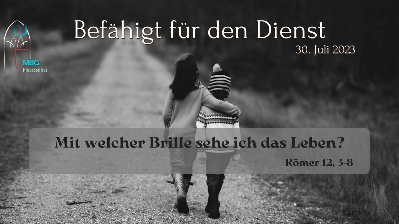 Mit welcher Brille sehe ich das Leben? - YouTube