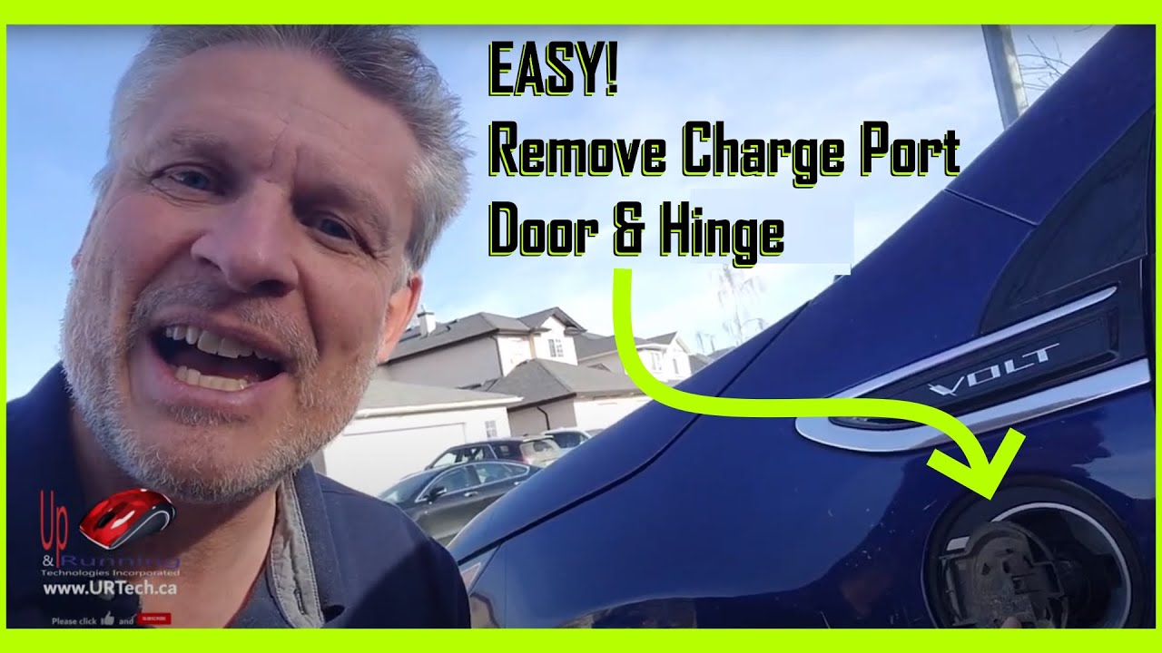 EASY! How To Disassemble and Remove Chevrolet Volt Charge Port Door ...