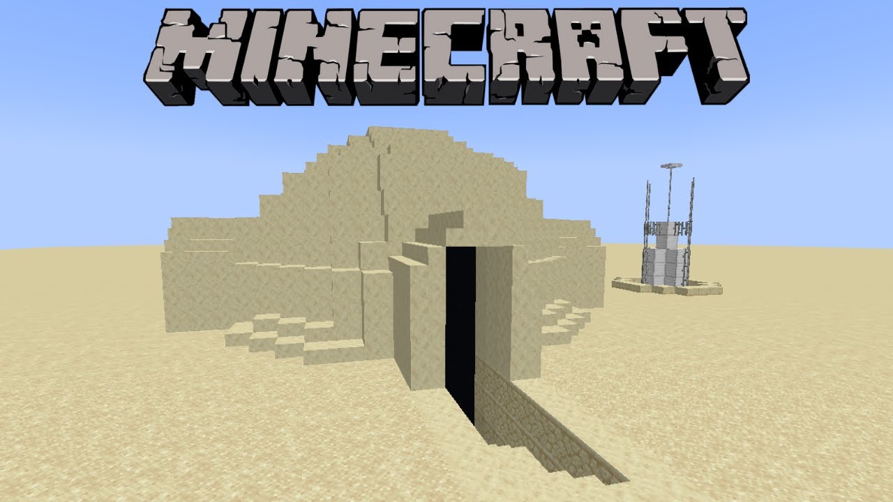 HOW TO BUILD Luke Skywalker's House in Minecraft - YouTube