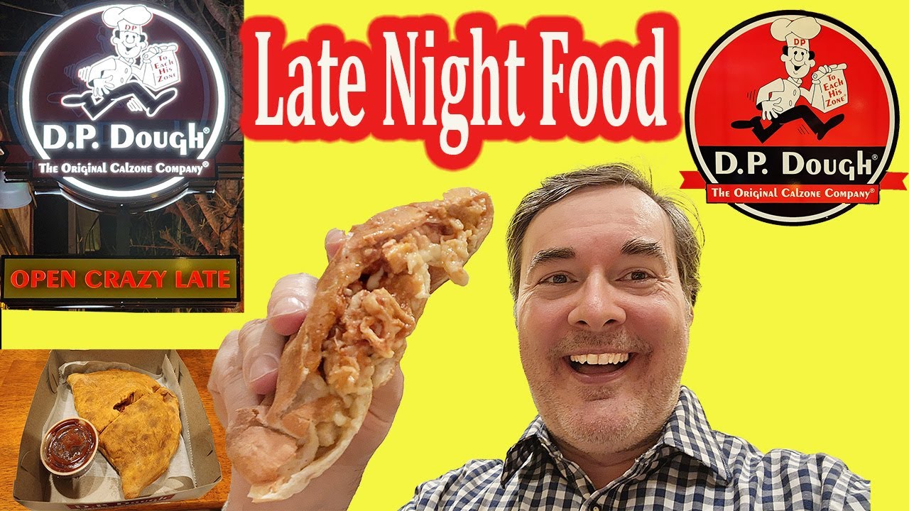 New Orleans Late Night Food: Restaurant Review Video of D.P. Dough Calzones - YouTube