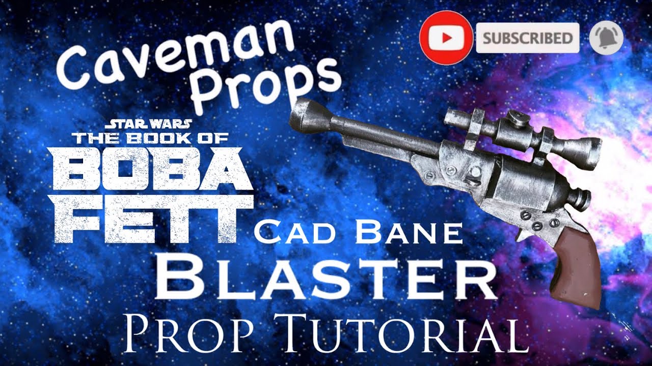 Cad Bane Blasters tutorial (foam build BoBF) - YouTube