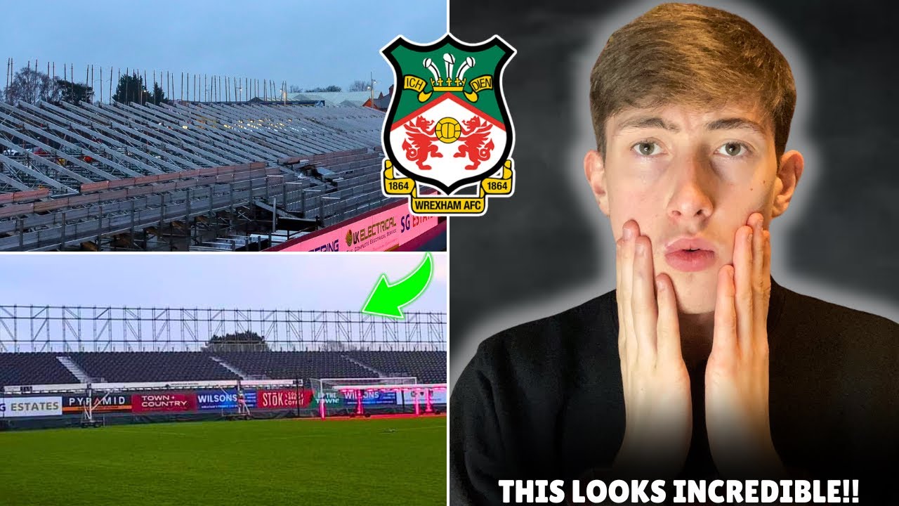 BREAKING: WREXHAM AFC RELEASE FIRST IMAGES OF NEW 2,289 CAPACITY ...