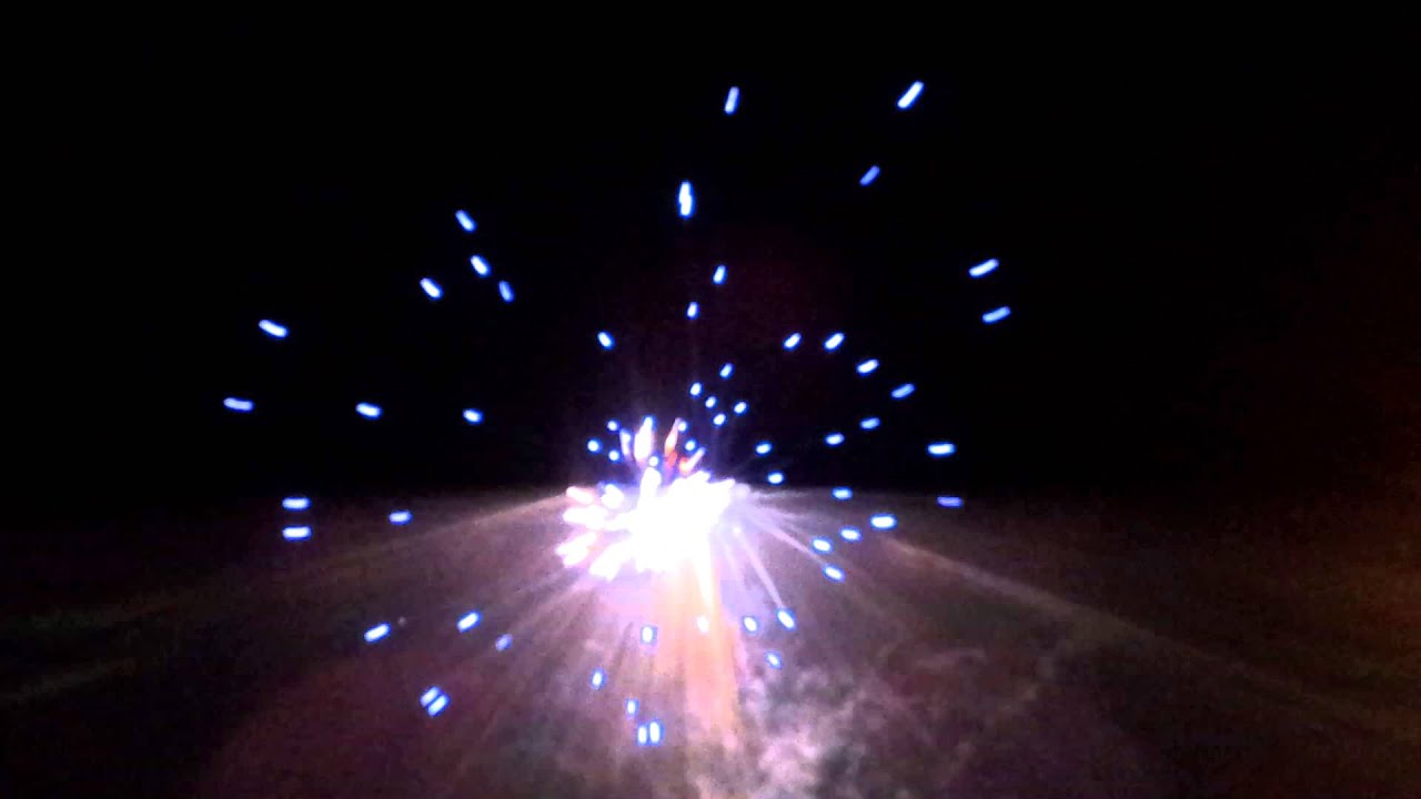 COMET Blue Night Fire - YouTube