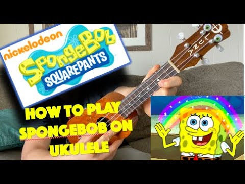 #31 How to play Spongebob on the Ukulele (End Credit Theme Song) Tabs ...