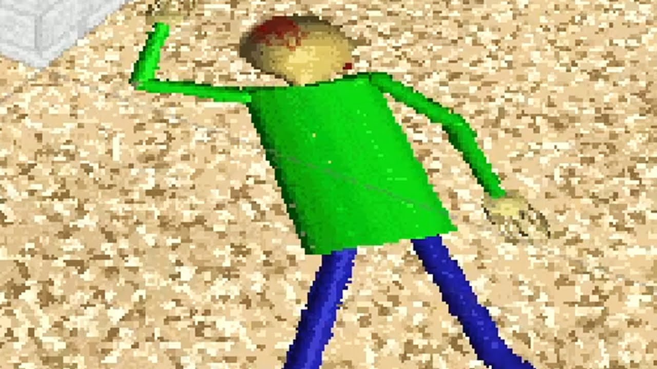 Baldi's Basics but he is in Coma | Baldi's Coma gameplay playthrough ...