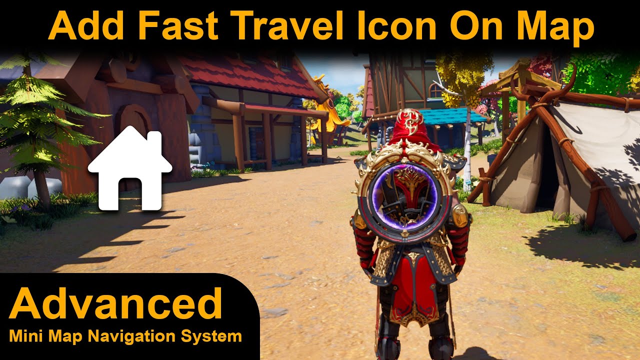 14 Add Fast Travel Icon On Map - YouTube