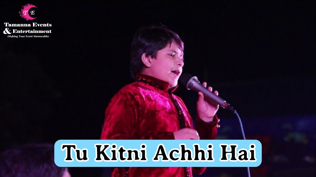 Tu Kitni Achhi Hai By Zaid Ali|| #zaidali|| Tamanna Events - YouTube