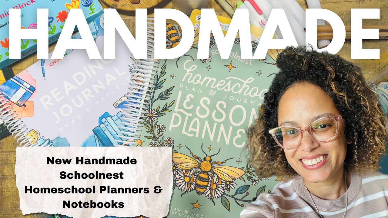 Introducing the Handmade Edition: Schoolnest Homeschool Lesson Planners & Notebooks| 2025 Ed ...