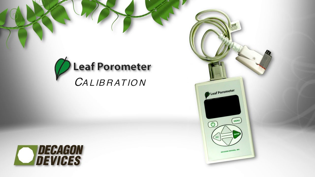 SC-1 Leaf Porometer Calibration - YouTube