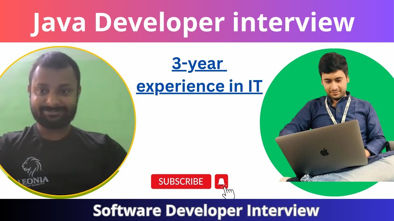 Java Developer 3 year experience knowledge sharing | Java developer interview - YouTube