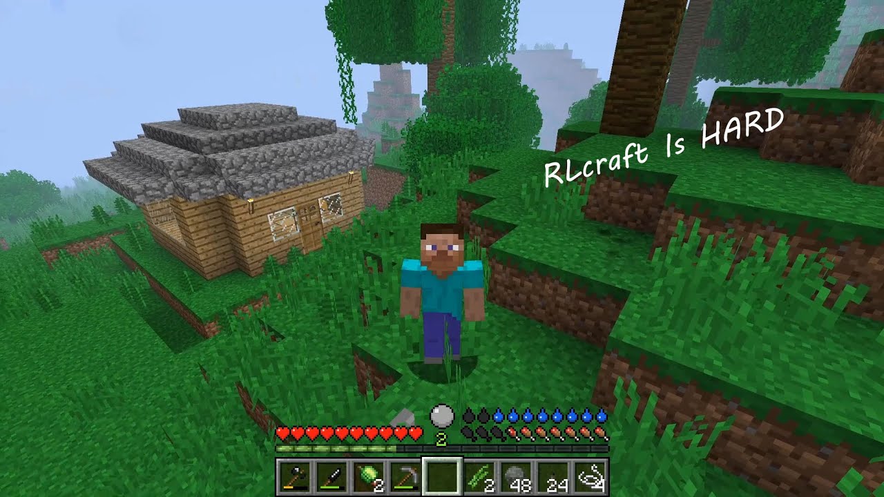 RLcraft is very hard for me - YouTube