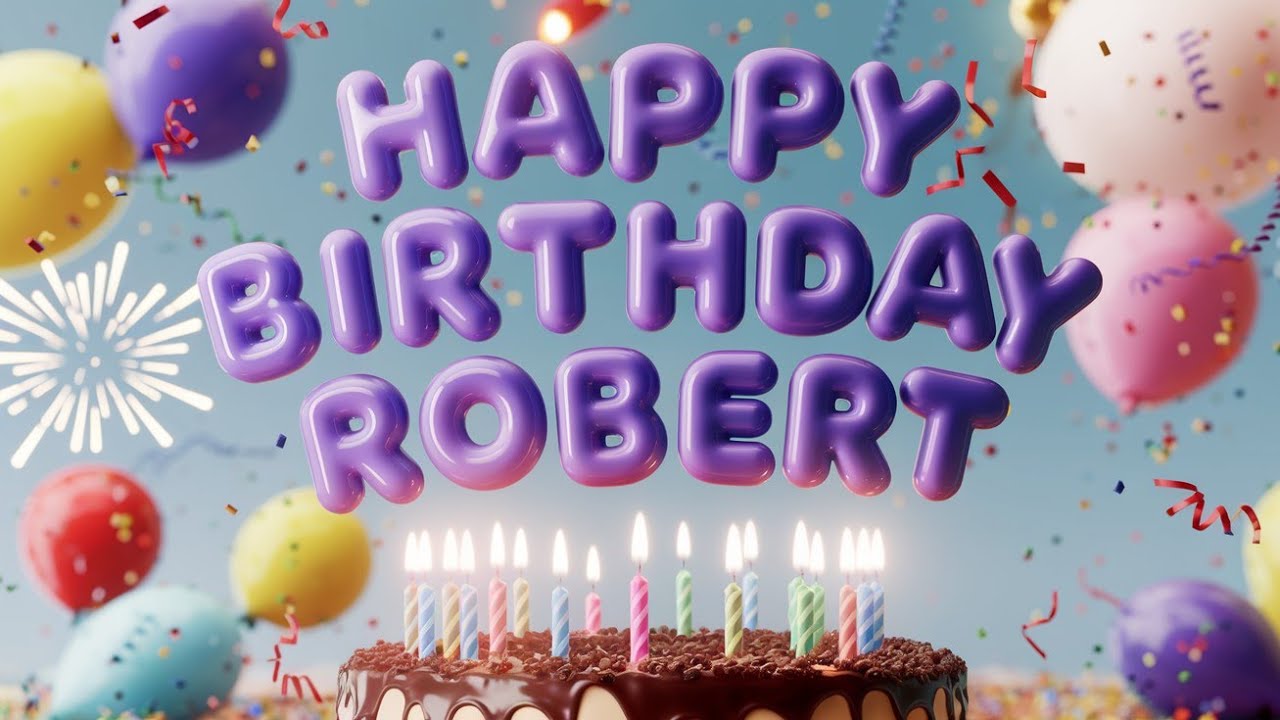 Happy Birthday Robert Song | 🎂 Happy Birthday To You Robert 🎁 # ...
