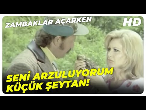 Zambaklar Açarken - Avcı, Perran'ı Ormanda Kıstırıyor! | Filiz Akın Kartal Tibet Eski Türk Filmi