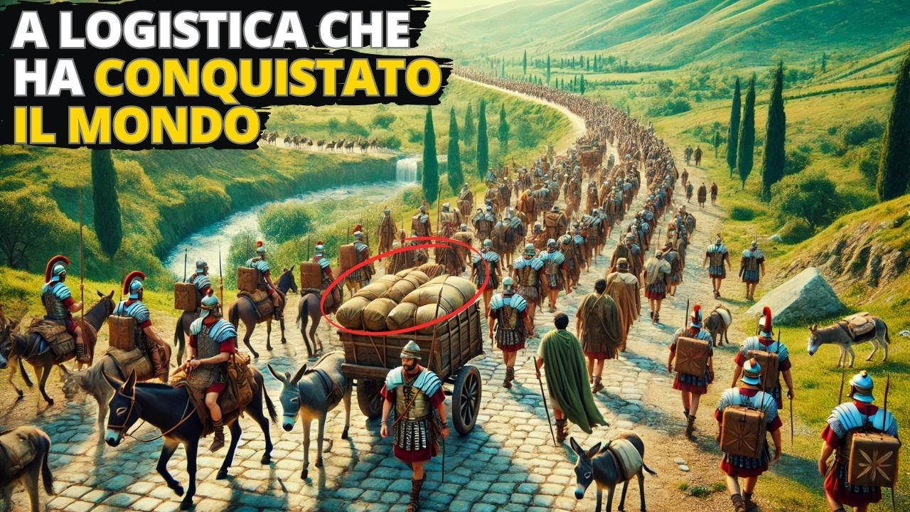 I SEGRETI DELLA LOGISTICA ROMANA: Come una legione dominava territori ...