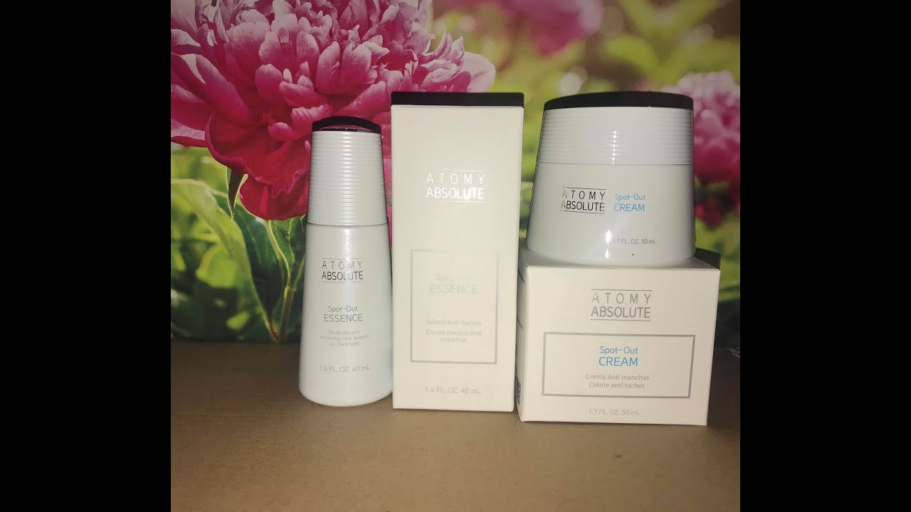 ATOMY spot out essence and spot out cream with Absolute Skincare - YouTube