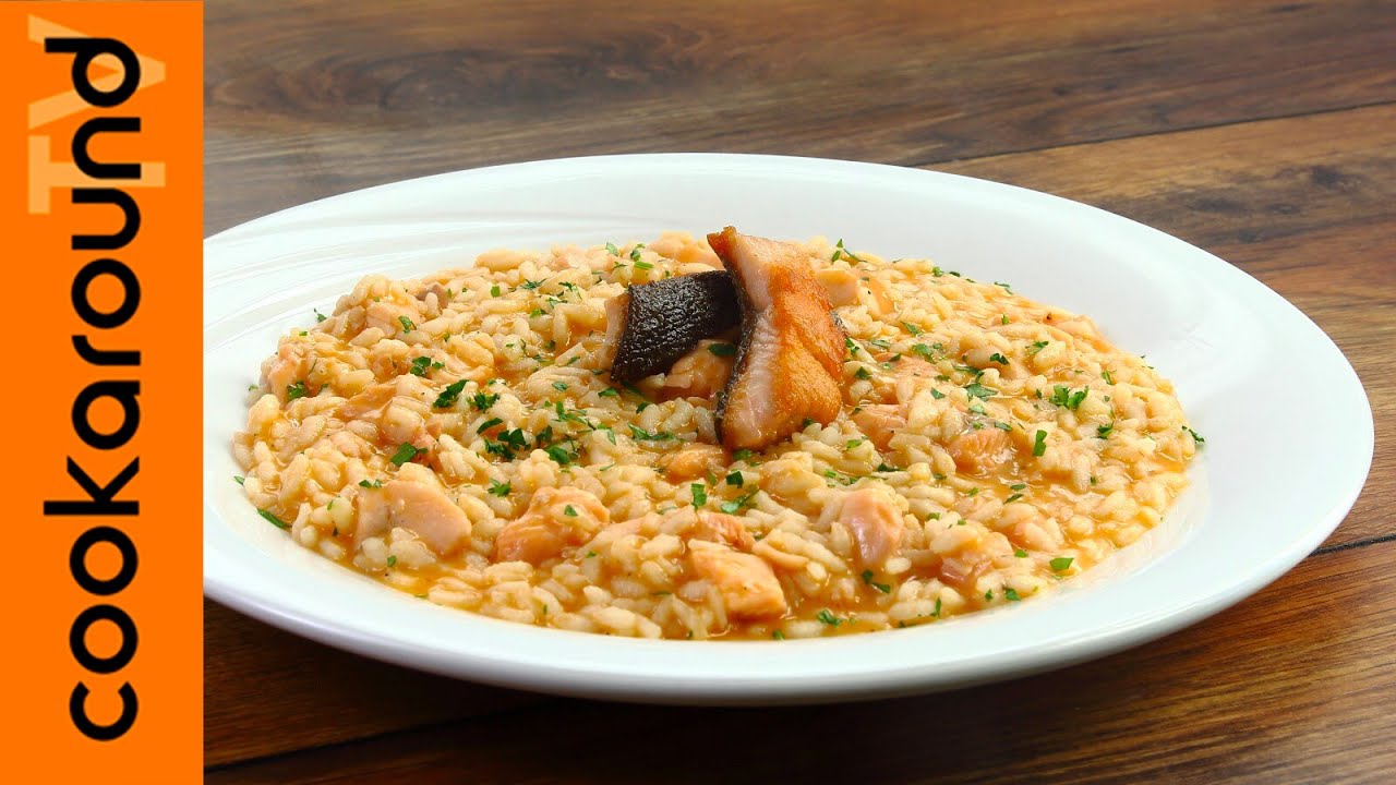 Risotto ai filetti di trota - YouTube