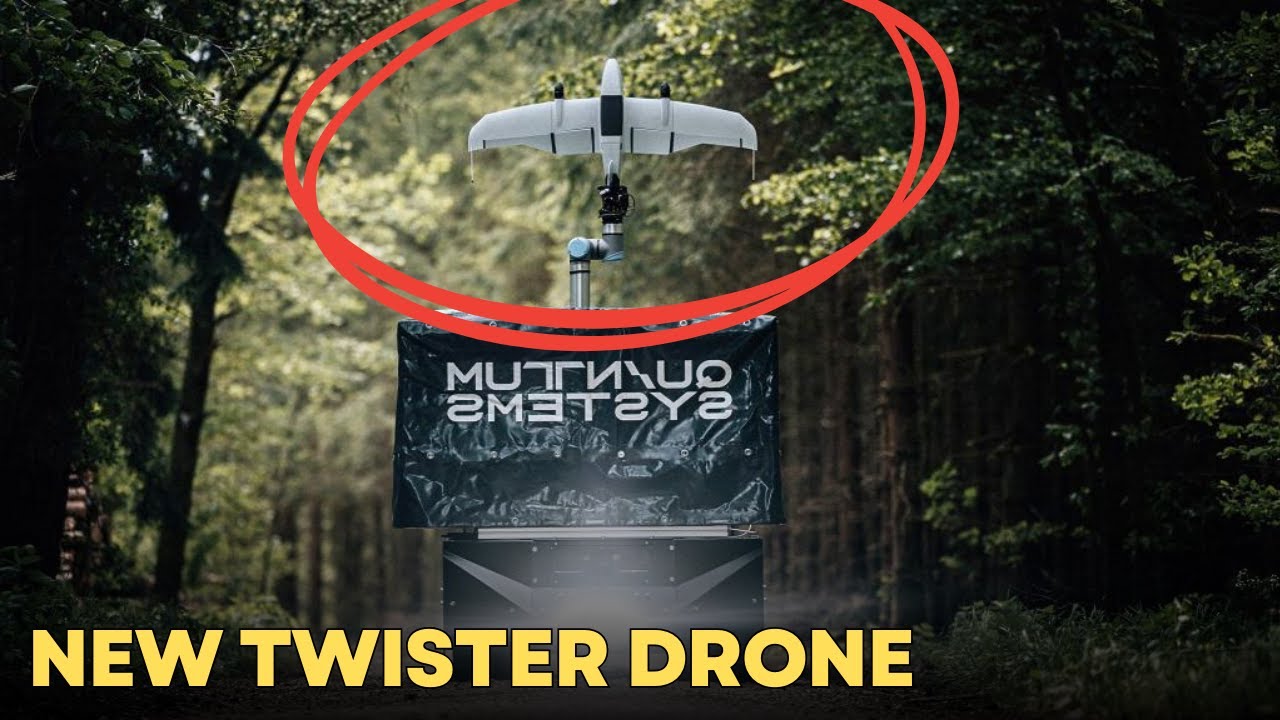 Quantum Systems introduced the Twister drone - YouTube