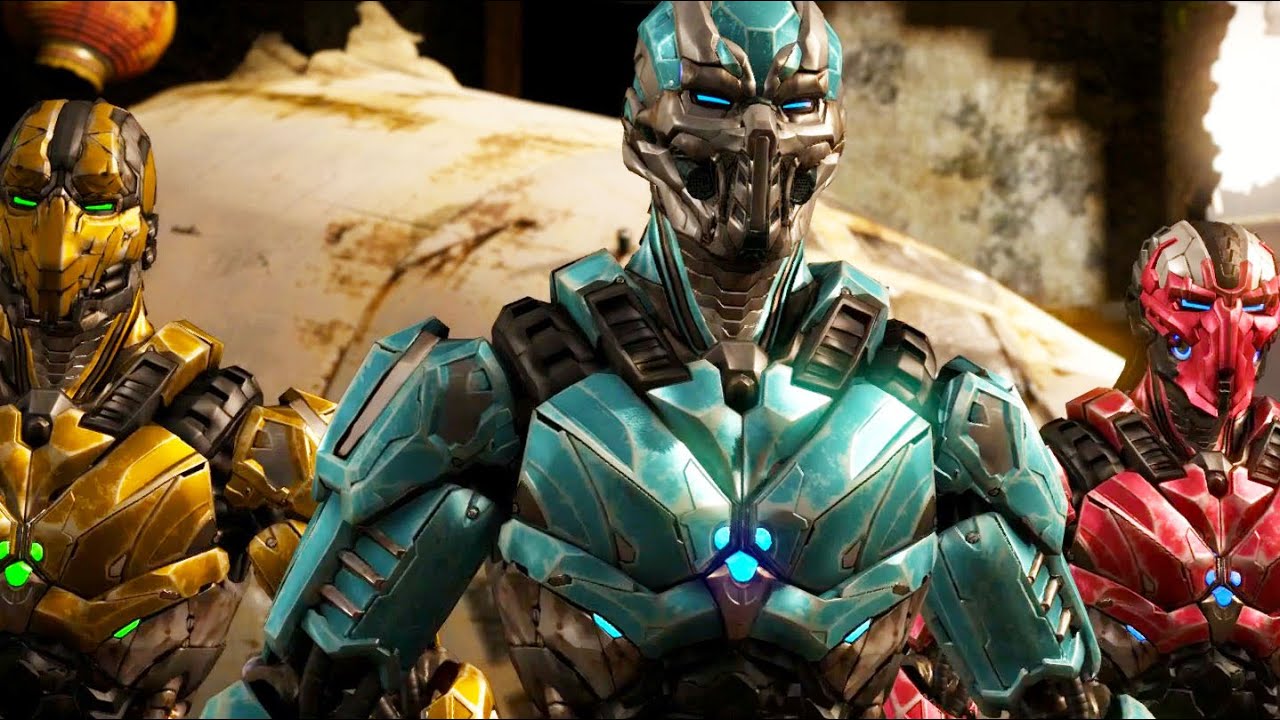 Mortal Kombat X - Triborg All Interaction/Intro Dialogues - YouTube