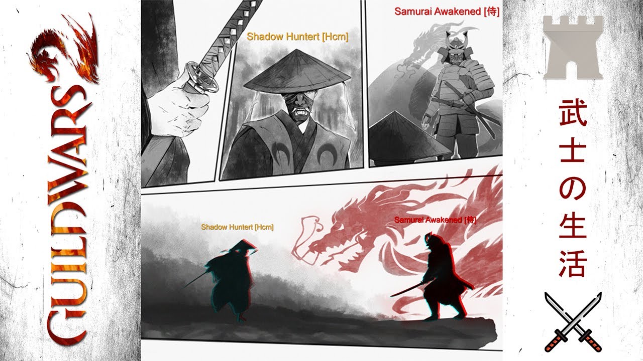 Gw2 I The Life of a Samurai ⚔️[Episode 2] 武士の生活 👺[WvW/Outnumbered ...