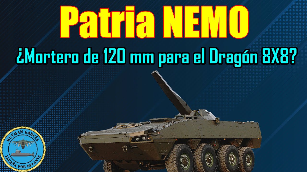 Patria NEMO ¿MORTERO de 120mm para el DRAGÓN 8X8? - YouTube