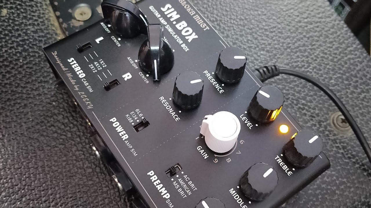 BLOKA MUGT design made by Leeky sample review (Sim box gt amp simulator ...